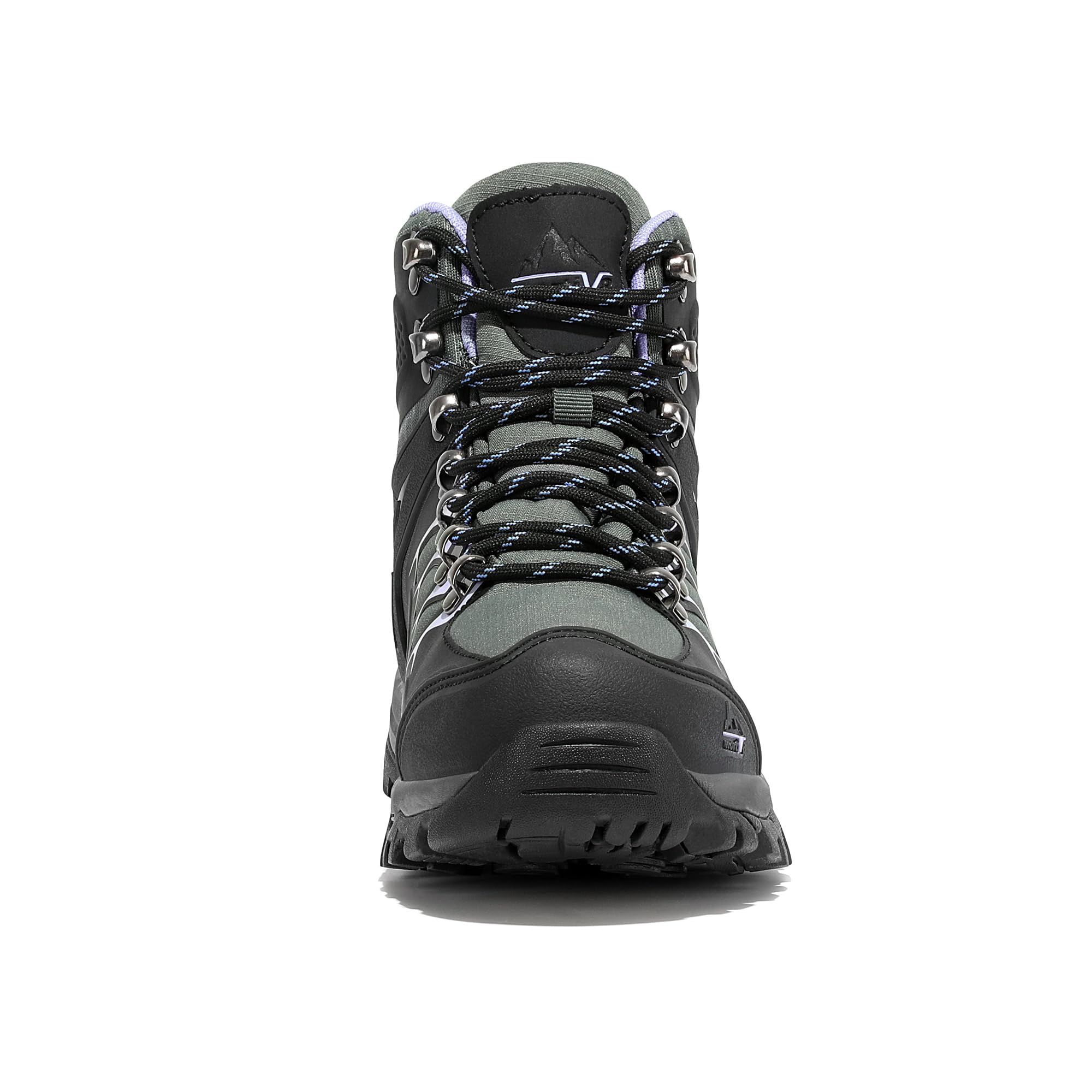 NORTIV 8 Womens Hiking Boots Waterproof Backpacking Lightweight for Outdoor Trekking Camping Trail Hiking Boots Black Size 9 SNHB2211W