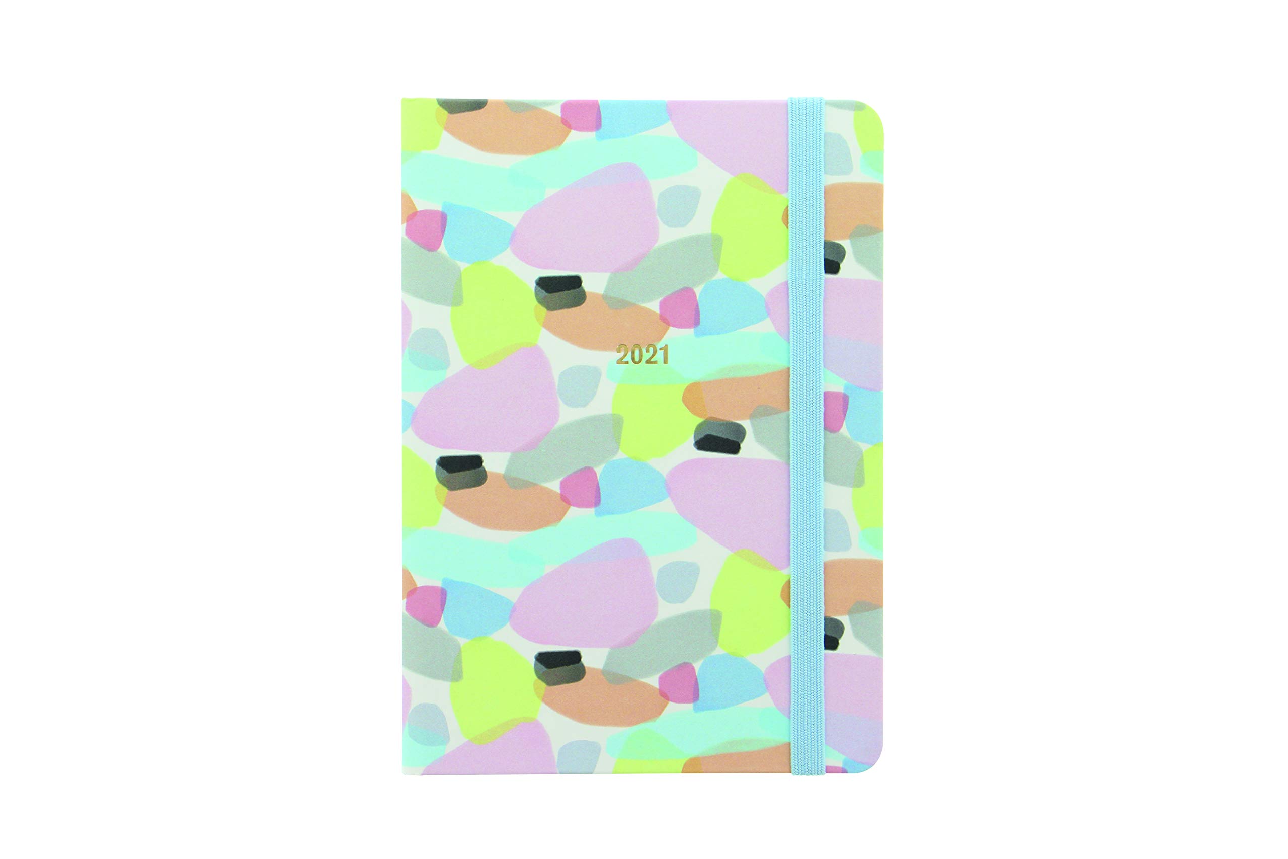 LETTS Abstract A6 Week to View Pastel 2021 Diary