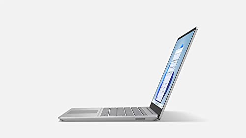 Microsoft Surface Go Laptop 12.4-Inch Touchscreen Intel i5-1035G1 8GB 256GB SSD Windows 10 Home in S Mode (Platinum) (Renewed Premium)