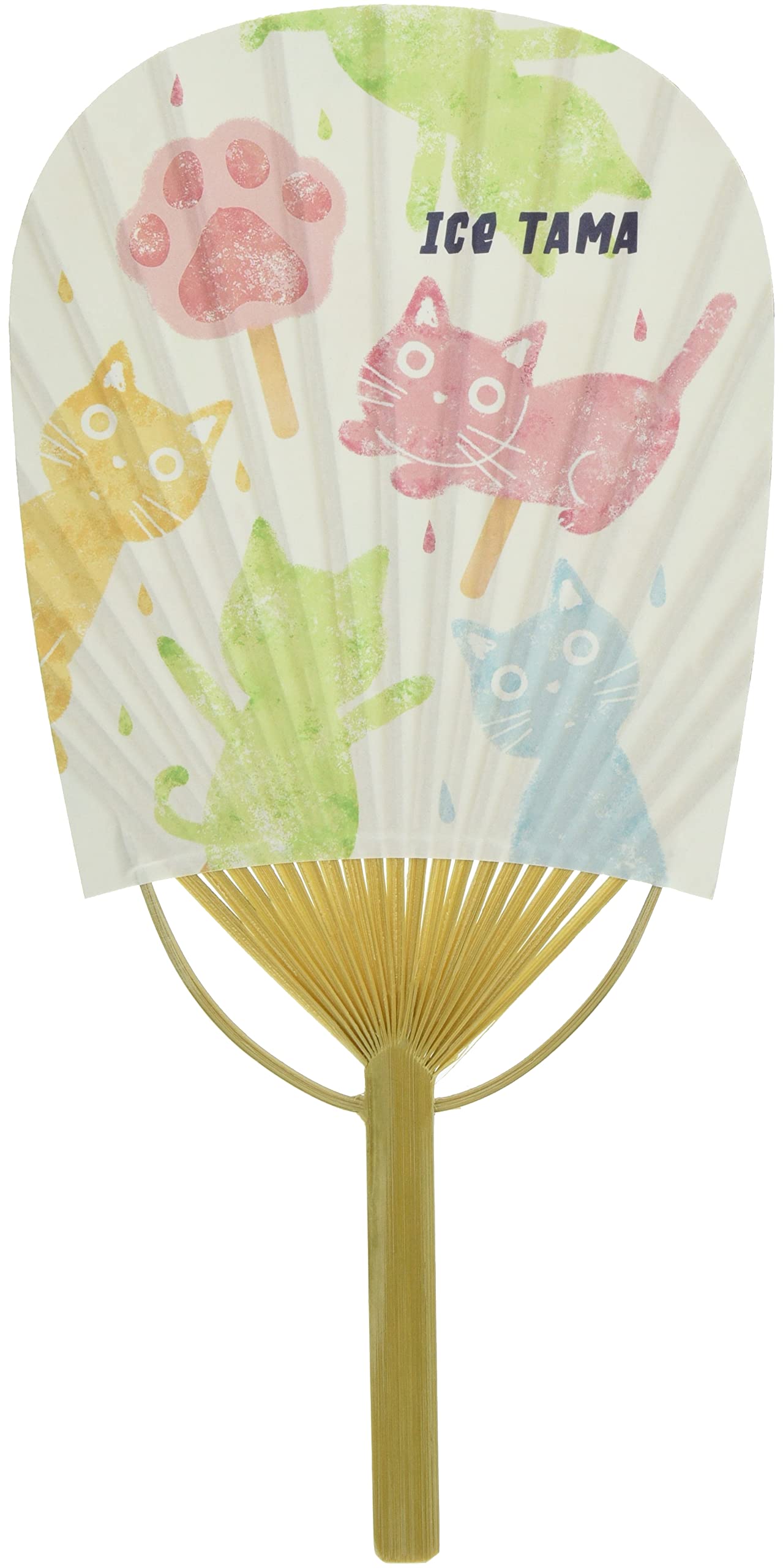 Noah Family Uchiwa Cat IC Fan