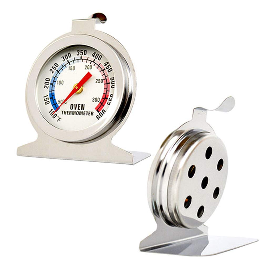Oven Thermometer,100-600F/50-300°C Instant Read Large Dial Oven Thermometer - Proaccurate Stainless Steel Grill Thermometer for Kitchen Cooking Baking BBQ