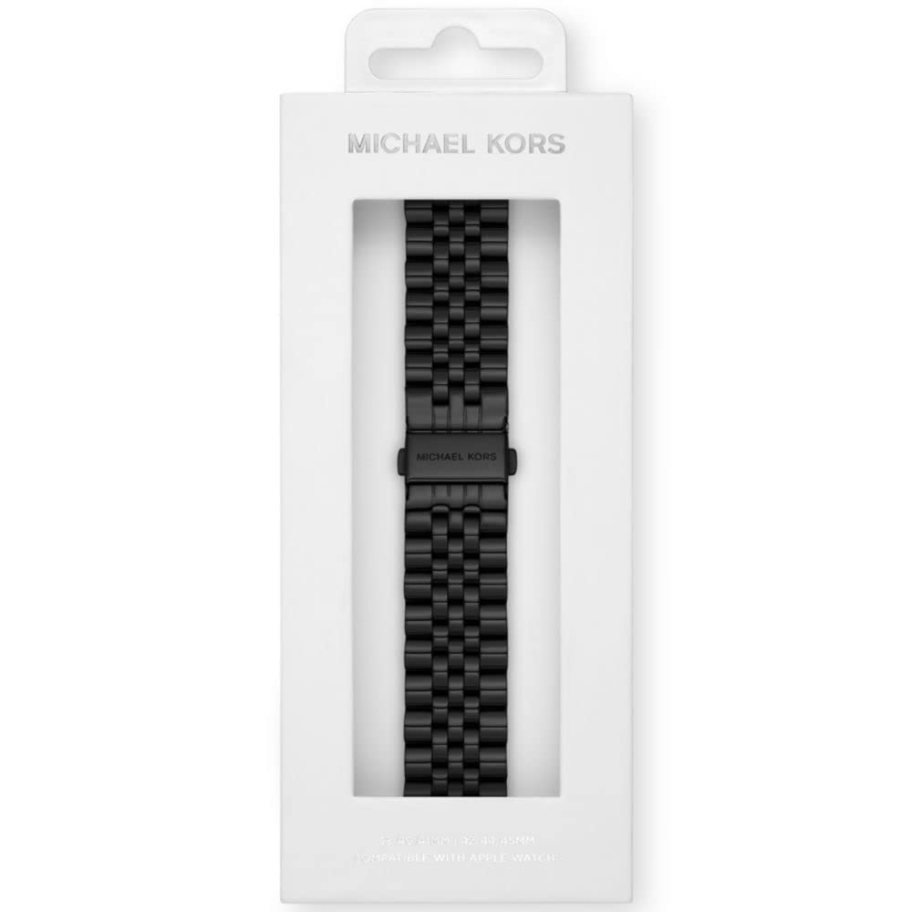 Michael Kors Men's Two-Tone Stainless Steel Band for Apple Watch 42/44/45mm (Model: MKS8035)
