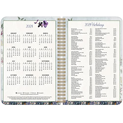LANG Garden Botanicals 2024 Spiral Engagement Planner (24991011098)