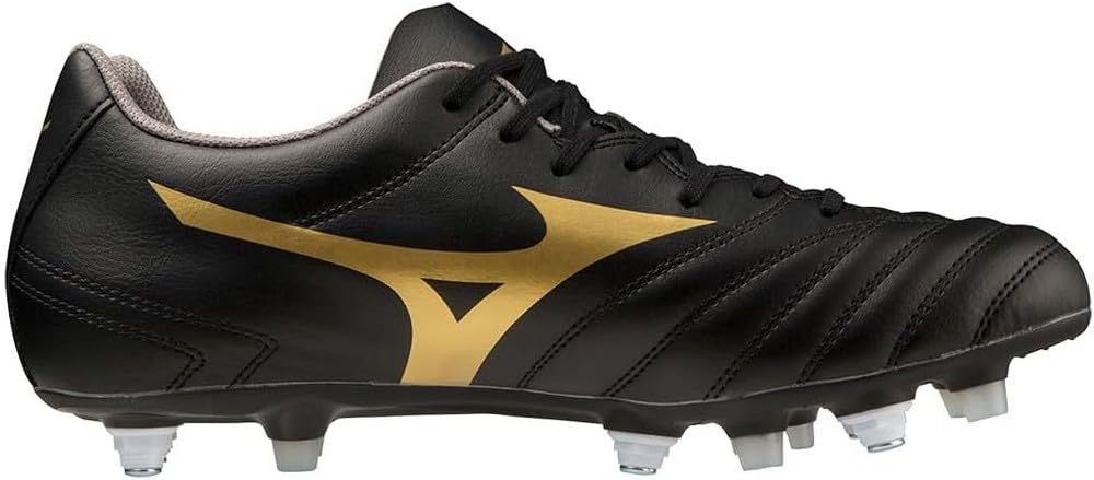 Mizuno Unisex Soccer, Black Gold, 10 US Women