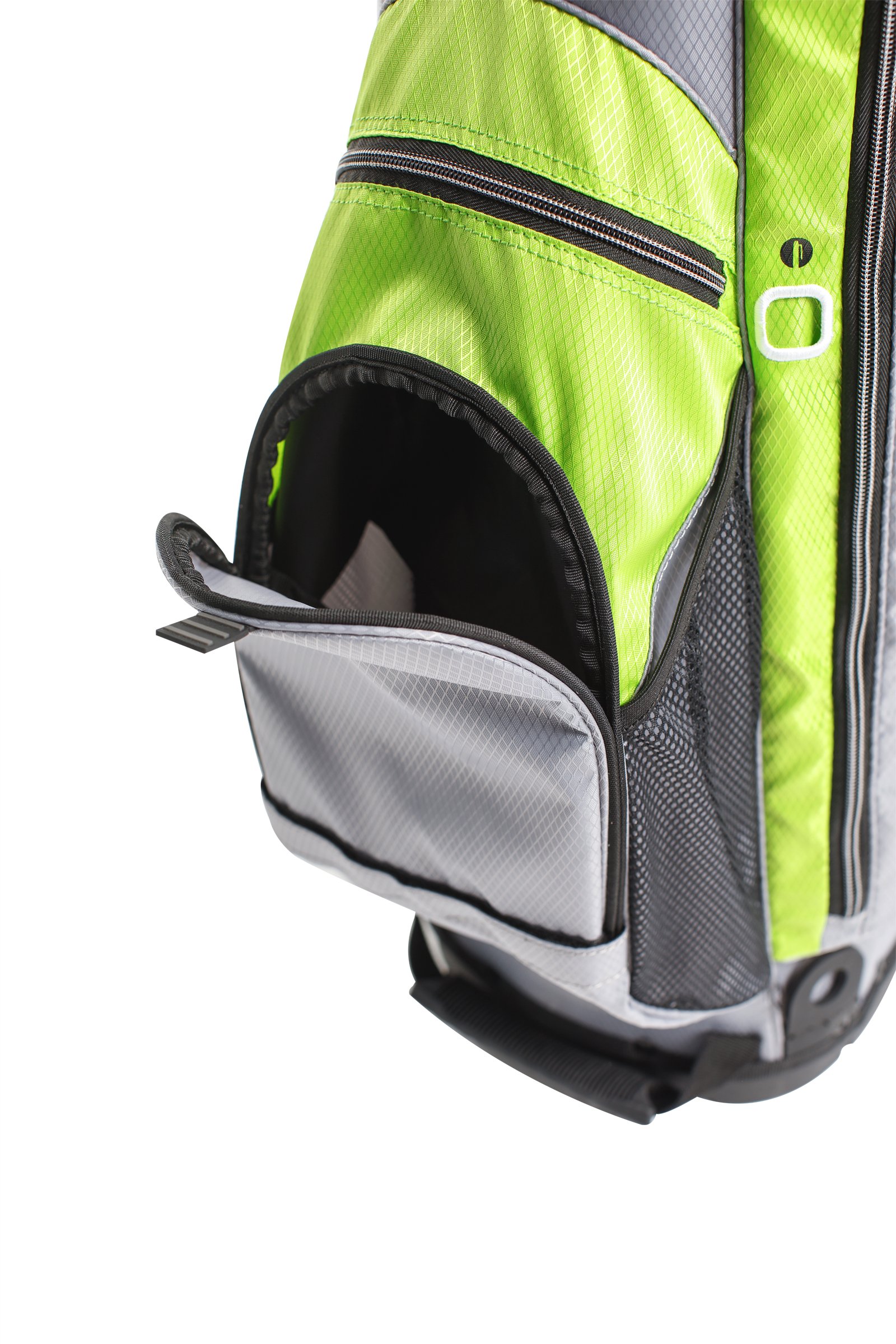 IZZO Golf Lite Grey/Lime/White Walking Ultra Light Perfect with Dual Straps for Easy to Carry Golf Bag