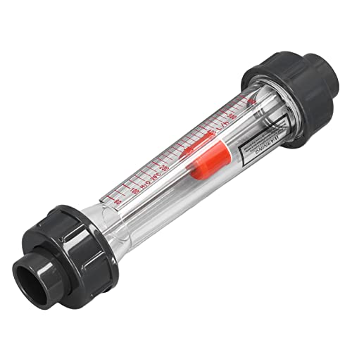 Tube Flowmeter, Clear Scoring Line Acid Resistant Stable Performance Pipe Flowmeter for Light Industry for Chemical