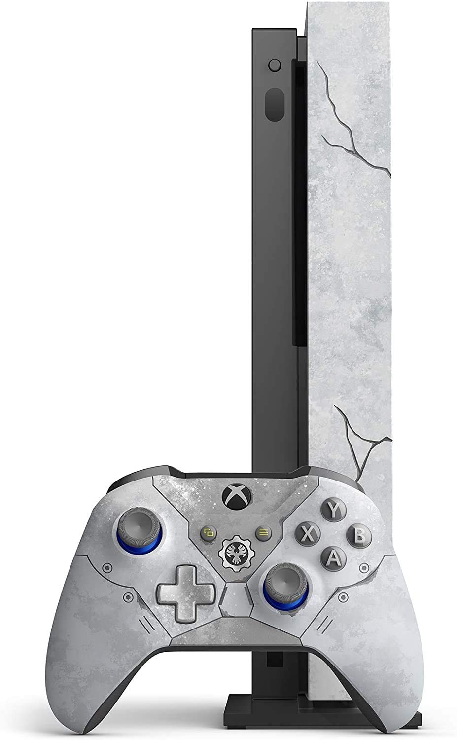 Microsoft Xbox One X 1TB Console - Gears 5 Arctic Blue Limited Edition (Games Not Included) (Renewed)