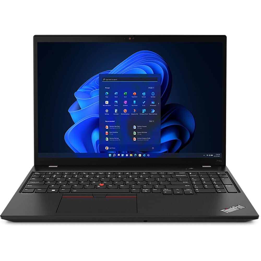 Lenovo ThinkPad P16s Gen 1 Business Workstation 16.0" WUXGA IPS Display (Intel i7-1260P, 32GB RAM, 2TB PCIe SSD, T550 4GB, Backlit KYB, FP, 2 Thunderbolt 4, WiFi 6E, Win 11Pro) w/Dockztorm Hub