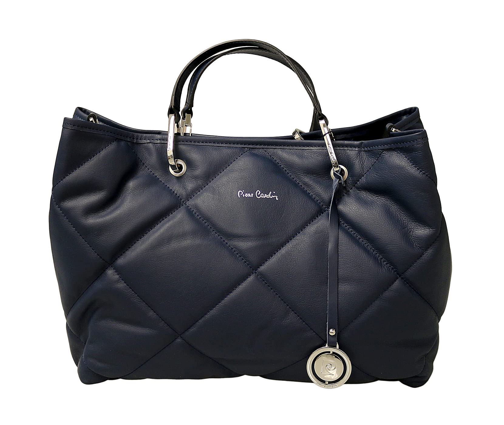 Pierre Cardin Large Jeans Soft Quilted Shopper Tote for womens