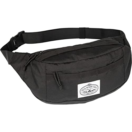 Poler Mystery Tour Hip Bag, Black, One Size, 221BGU1604-Black-O/S