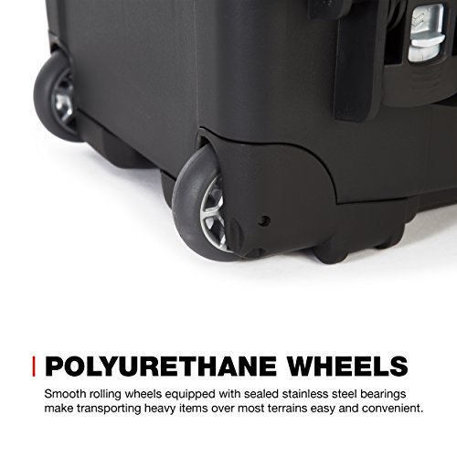 Nanuk 935 Waterproof Carry-On Hard Case with Wheels and Foam Insert (Black)