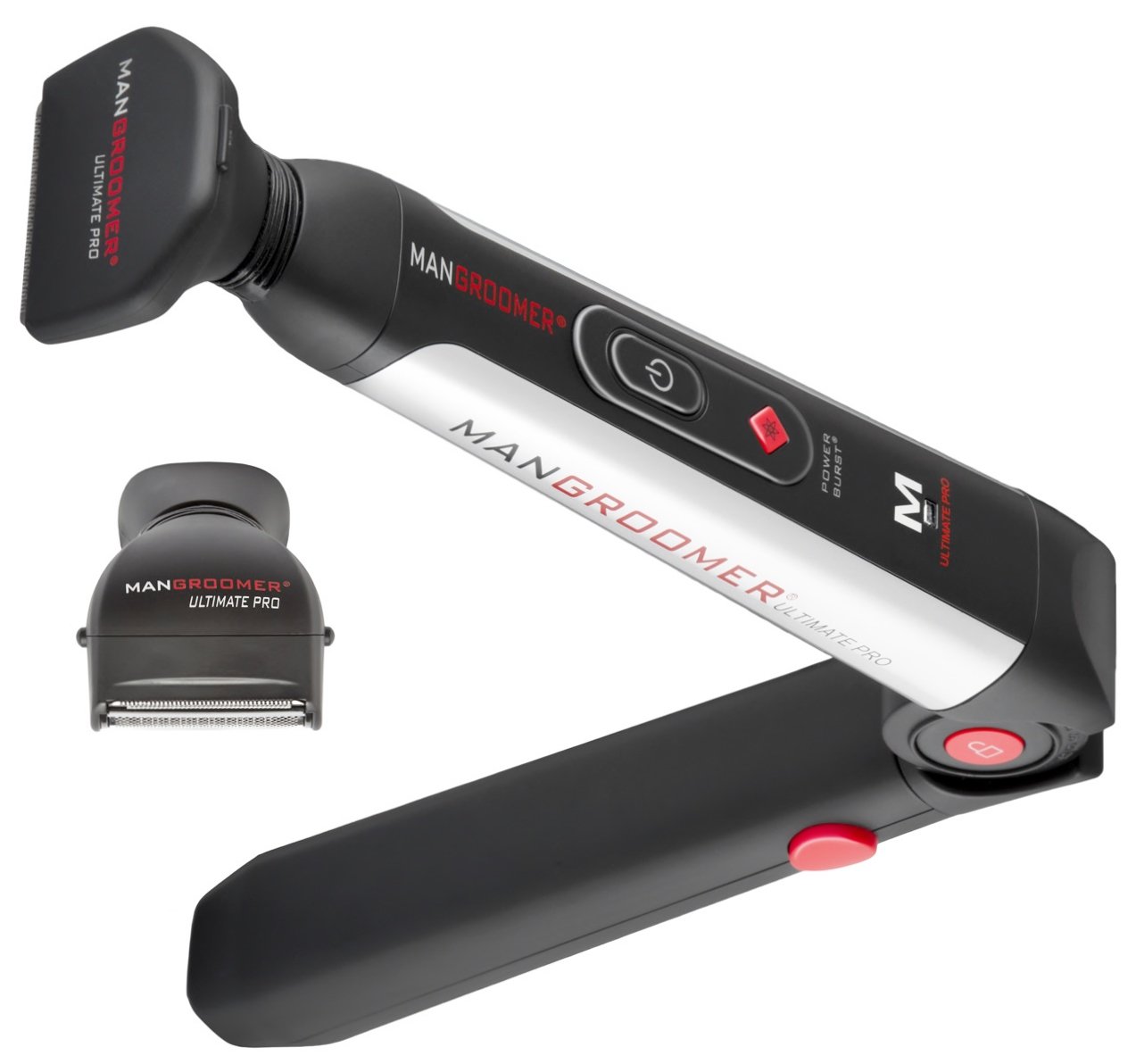 The Awesome 2 Product Back and Nose Grooming Bundle by MANGROOMER β Bundle Includes The Ultimate PRO Back Hair Shaver and Professional Nose and Ear Hair Trimmer