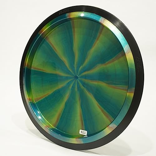 MVP Motion (Plasma) Driver Golf Disc, Pick Color/Weight [Stamp & Exact Color May Vary] Greenish Swirly 173-174 Grams