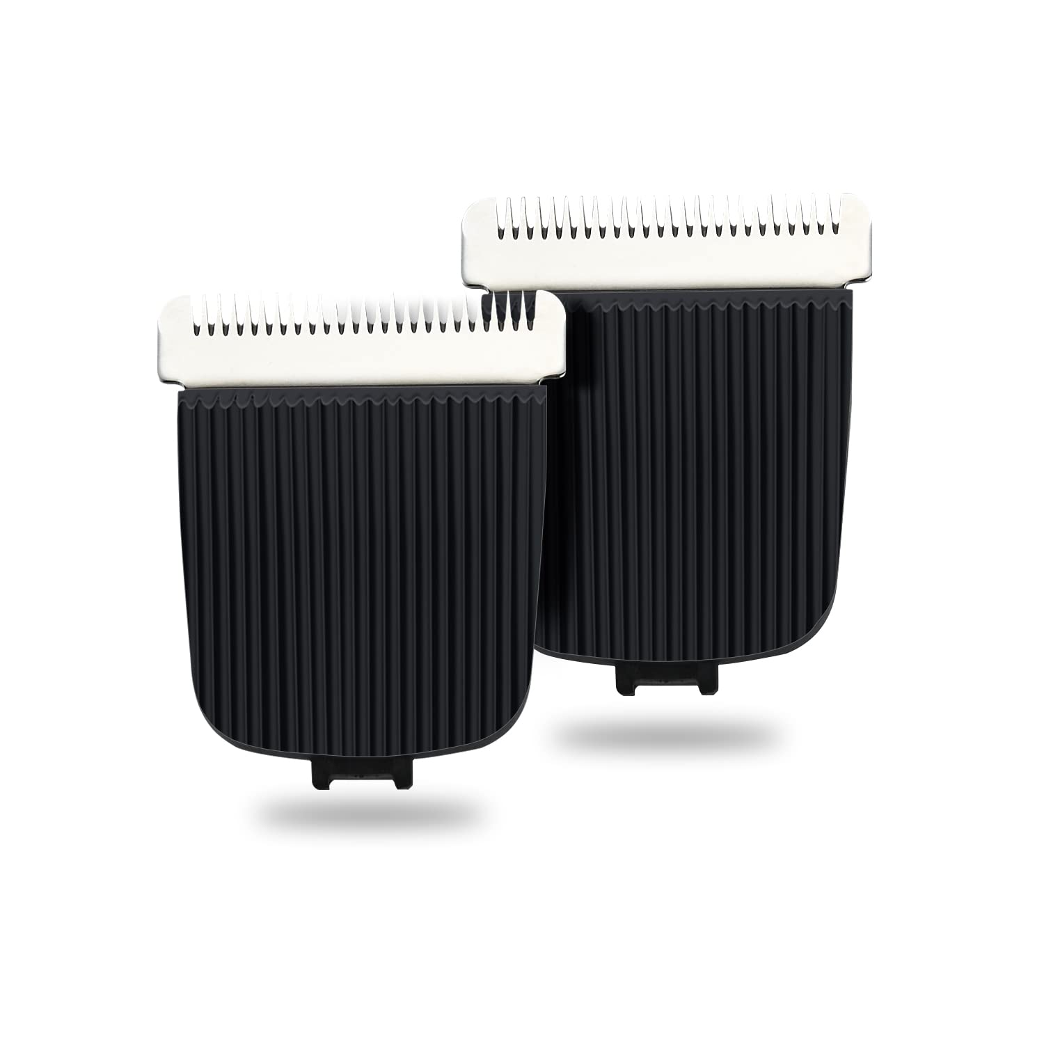 Replacement Blades Compatible with Manscaped Lawn Mower Groin Hair Trimmer, Compatible with Manscaped 4.0 3.0 2.0 Replaceable Blade, Black (2 Pack)