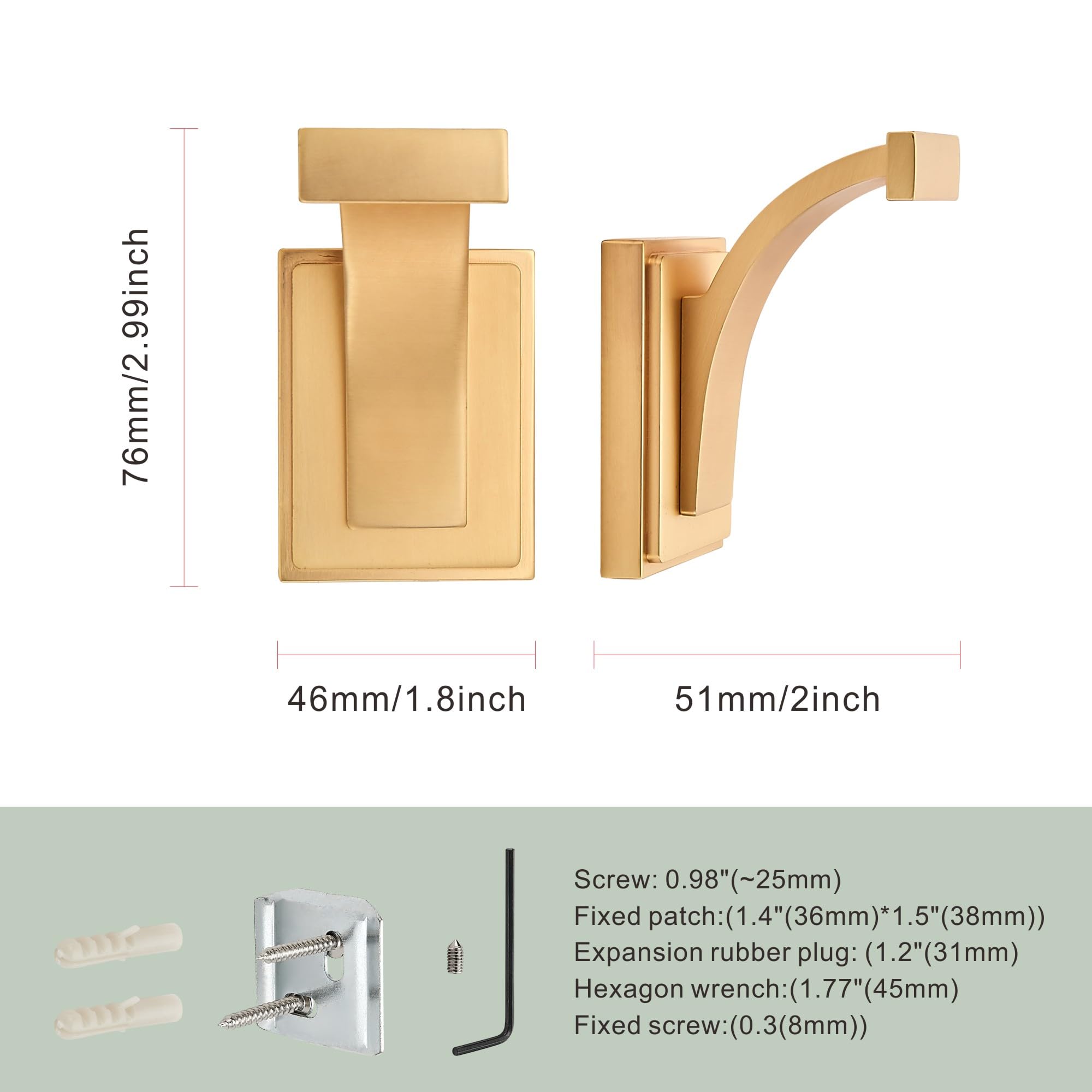 TUNNY Towel Hooks Bathroom - 5 Pack Matte Black Single Coat Hook Robe Hooks Decorative Wall Hooks for Bathroom Bedroom Kitchen Towel Robe Clothes Cabinet Closet Bathroom