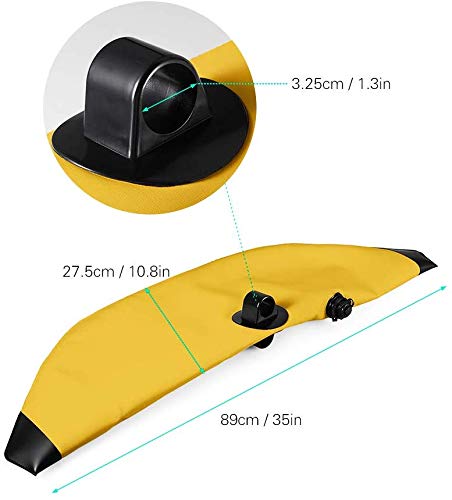 LIXADA Kayak PVC Inflatable Outrigger Kayak Canoe Fishing Boat Standing Float Stabilizer System