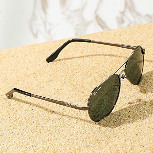 Pro Acme Small Polarized Aviator Night Vision Sunglasses for Kids and Youth Age 5-18, with Two Sizes 50mm 52mm