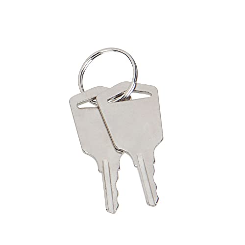 Keyed Storage Lock, Cylinder Cam Lock, Cam Lock 1PCS Cam Cylinder Locks Door Cabinet Mailbox Drawer Cupboard Locker Security Furniture Locks with Plastic Keys Hardware