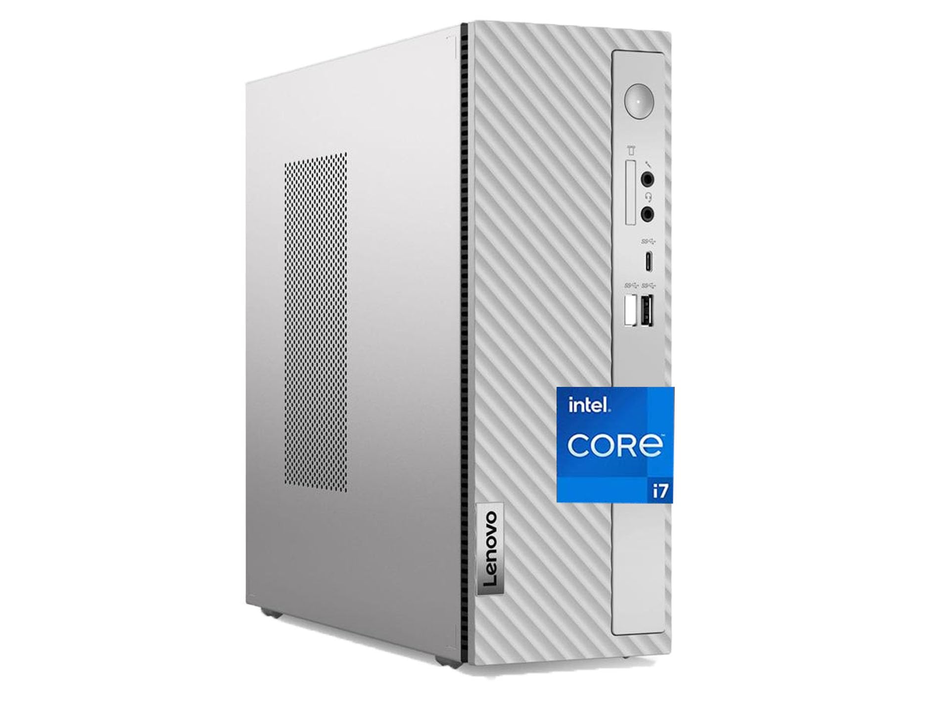 Lenovo 2023 Newest IdeaCentre 3i Desktop, Intel Core i7-12700 (12-core) Processor, 16GB RAM, 1TB SSD, 2TB HDD, Intel UHD Graphics 770, USB Calliope Keyboard & Wired Mouse, Wi-Fi 6, Windows 11 Home
