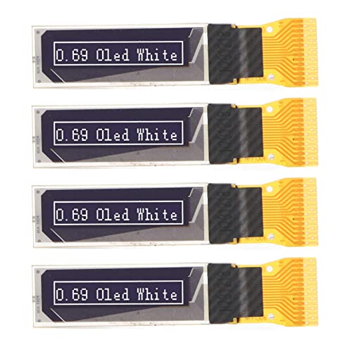 Tgoon Digital LCD Board, 4Pcs LCD Display Screen Wide Compatibility 96x16 14 Pin for DIY