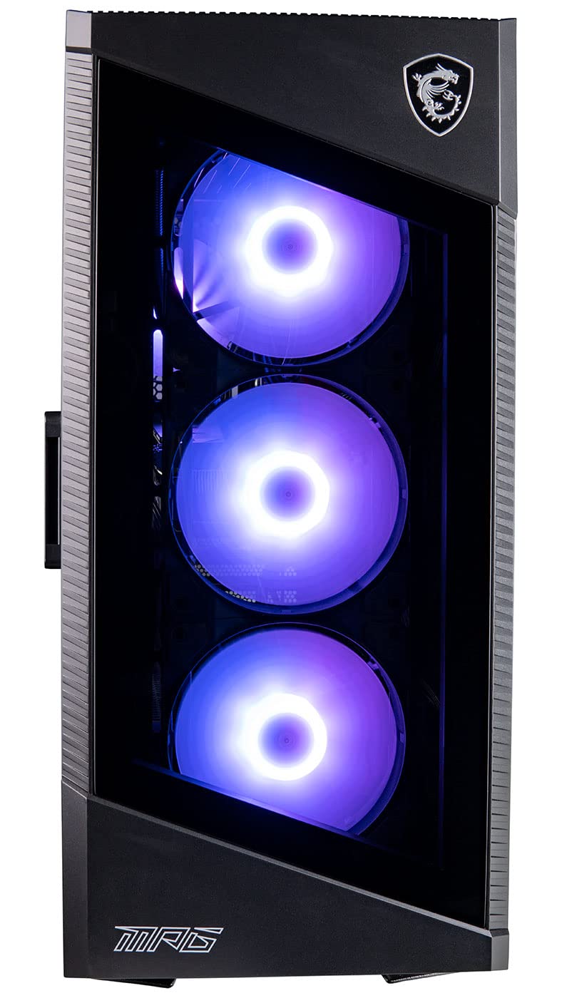 MPG Velox by MSI Gaming Desktop (NVIDIA GeForce RTX 3080 10GB, AMD 8-Core Ryzen 7 5700X Processor, 32GB DDR4 RAM, 512GB NVMe SSD + 2TB HDD, Windows 11 Home) Gamer PC Computer