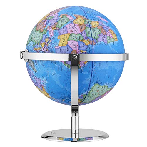 World Globe with Illuminated Constellations β 9" Light Up Globe for Kids & Adults β Interactive Earth Globe for Educational Toys, Home Office Ornaments