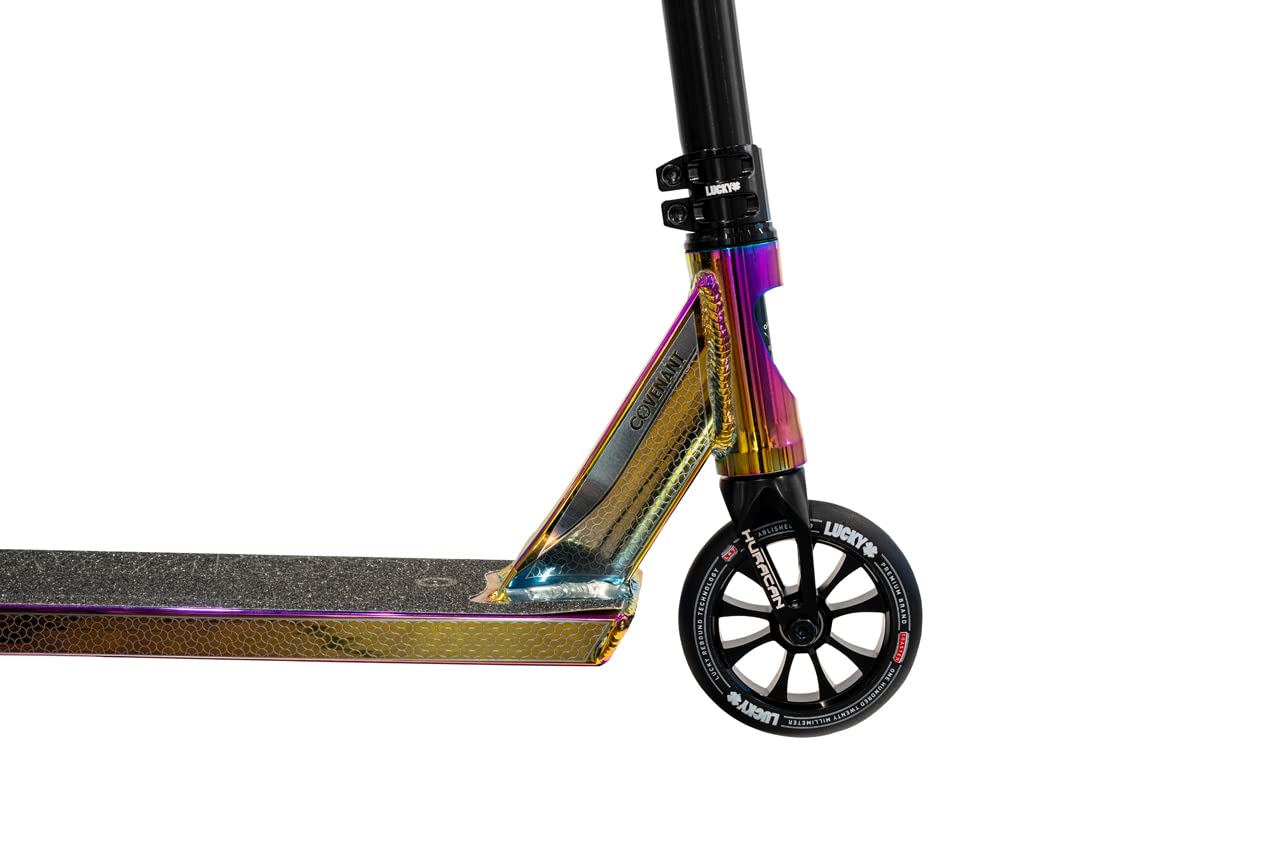 Lucky Covenant Complete Pro Scooter - Trick Scooter for Intermediate to Advanced Riders, Emerald
