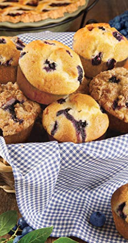 Mrs. Anderson's Baking Silicone 6-Cup Jumbo Muffin Pan, Non-Stick European-Grade Silicone Silicone