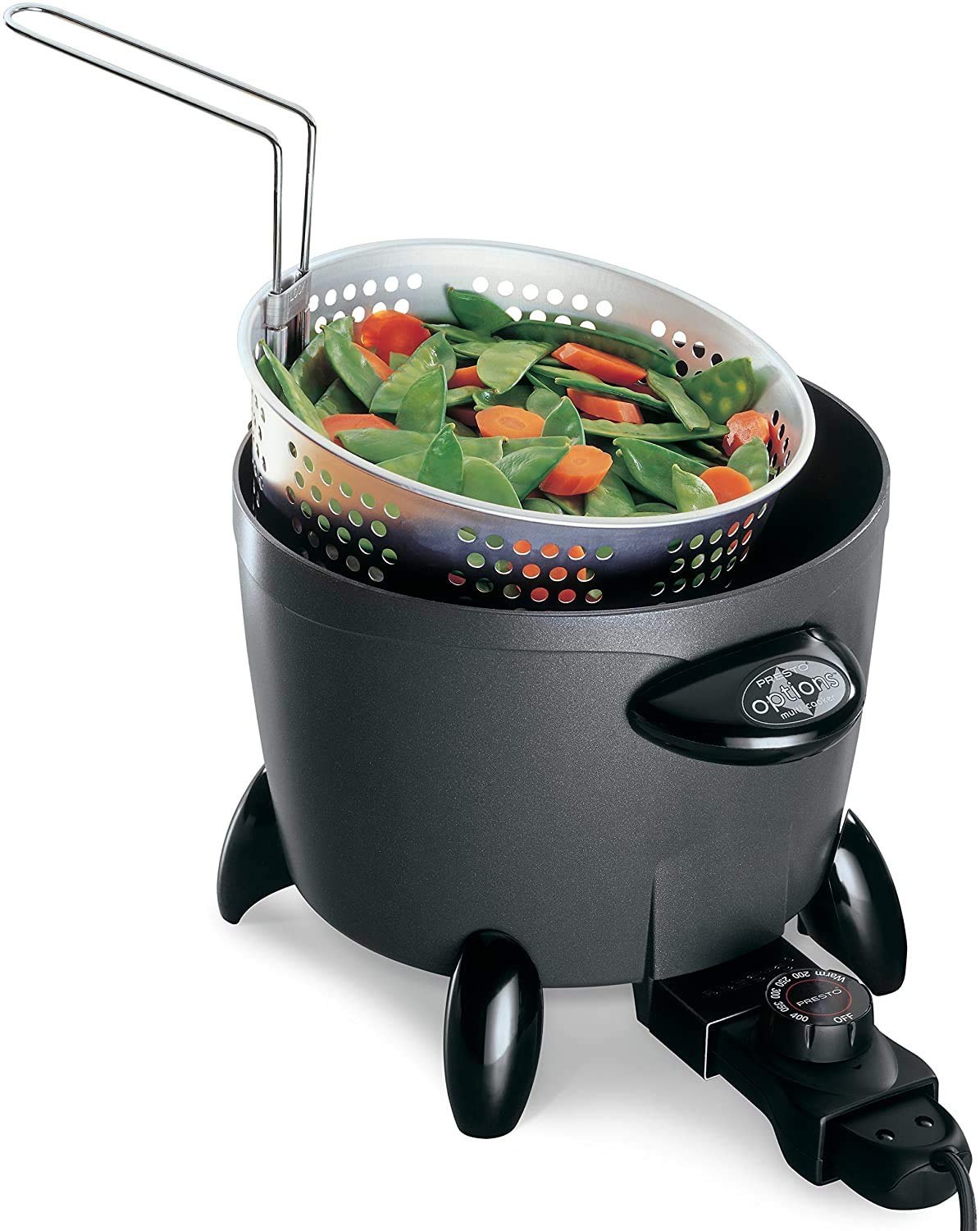 National Presto Ind 06003 Options Multi Cooker/Steamer - Heavy Cast Aluminum - Quantity 1
