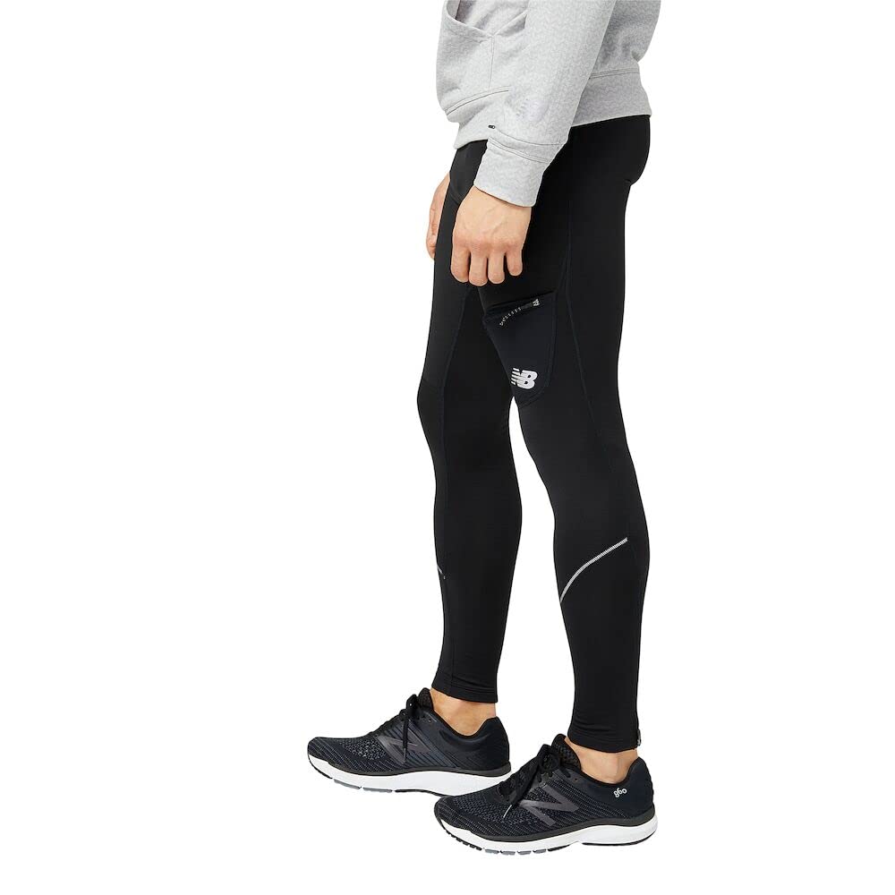 New Balance Men's Impact Run Heat Tight 22, Black, Medium