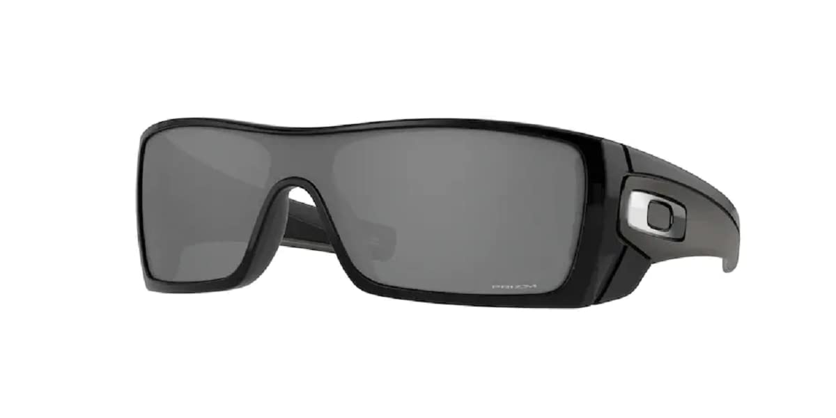 Oakley Bundle: OO 9101 BATWOLF 910162 OO9101 Matte Black Camo 62 + $15 value Free Accessory Shiny Black leash kit
