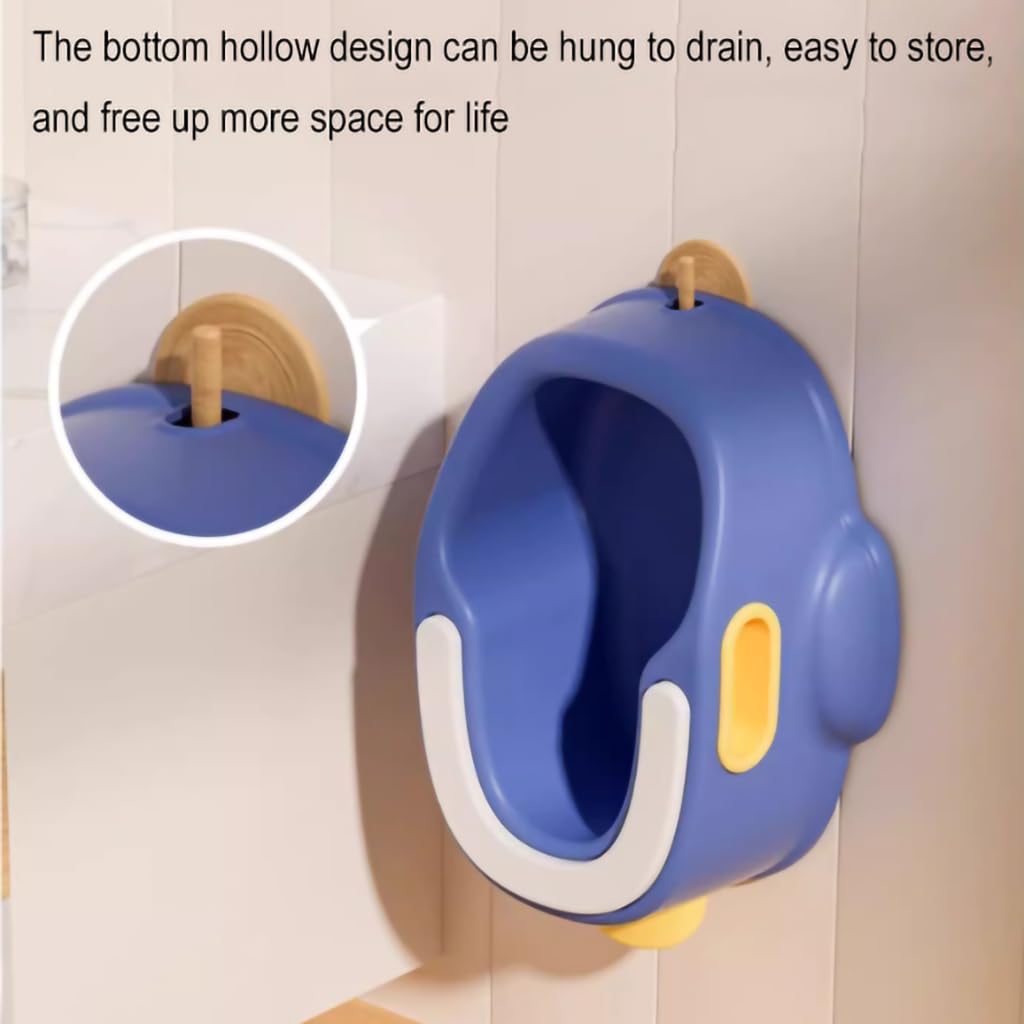 ZAJSSS Portable Pet Bathtub pet Shower Basin with Side Groove Handle Multi-functional Pet Bathtub for Small Pets and Cats Indoor and Outdoor, Yellow