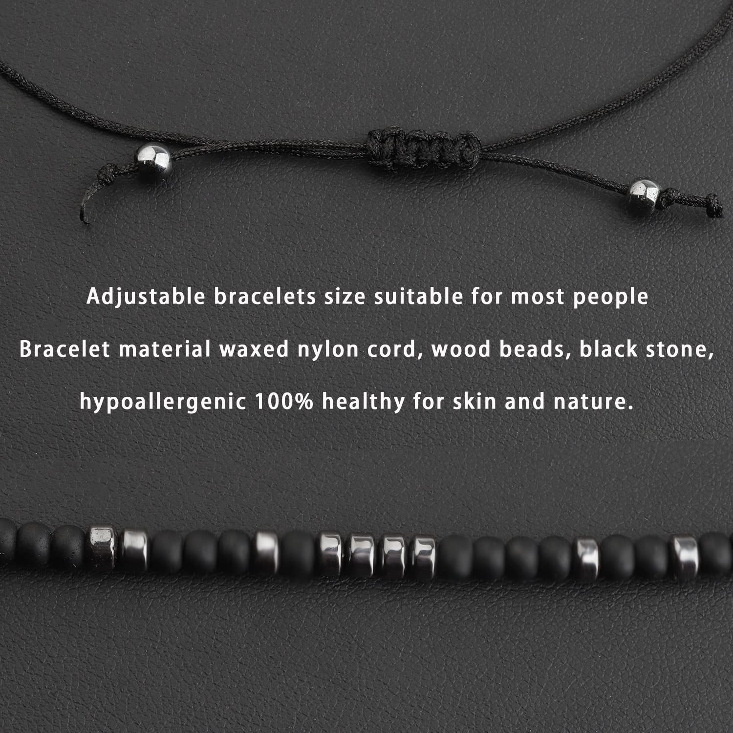 MAOFAED Emergency Medical Technician Gift Morse Code Bracelet for Women Men Morse Code Jewelry (hero EM code br)