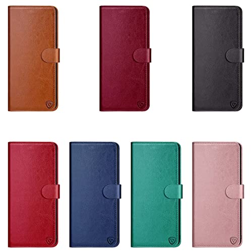 XcaseBar for Samsung Galaxy S23 Ultra Wallet case with 【RFID Blocking】 Credit Card Holder,Flip Folio Book PU Leather Phone case Shockproof Protective Cover Women Men for S23Ultra case Black