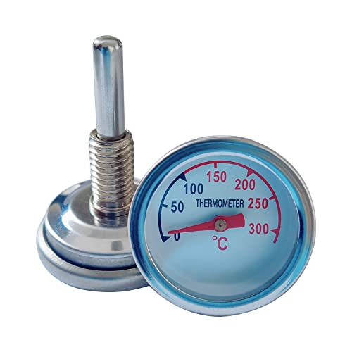 Thermometers Bakewares BBQ Accessories Bimetallic Gauge Kitchen Cooking Accessories Metal For Grilling BBQ