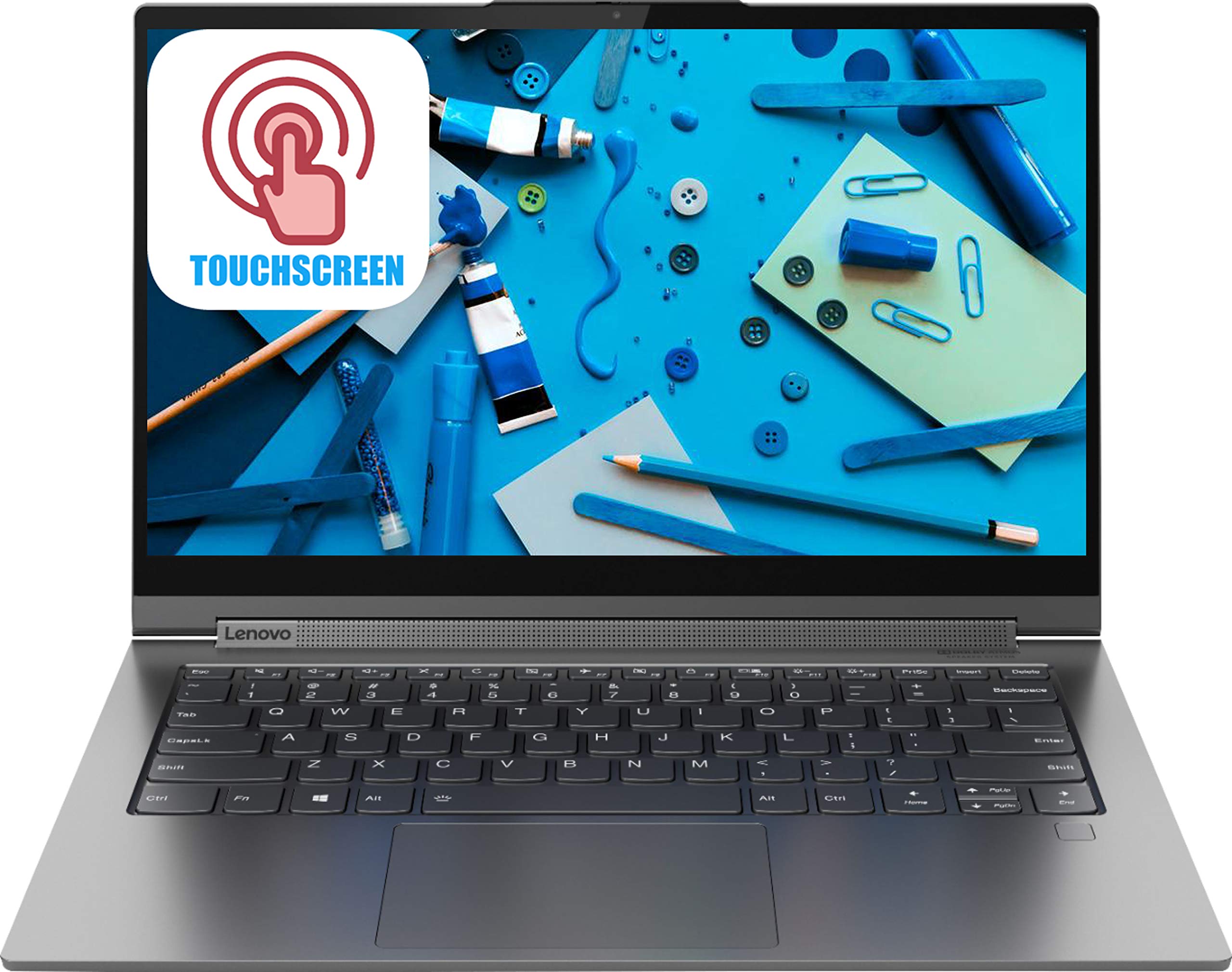Lenovo Yoga C940 2-in-1 Laptop, 14" Full HD 1080p Touchscreen, 10th Gen Intel Quad-Core i7-1065G7 Up to 3.9 GHz 12GB RAM 512GB PCIe SSD, Backlit Keyboard Fingerprint Reader Thunderbolt 3 Win 10