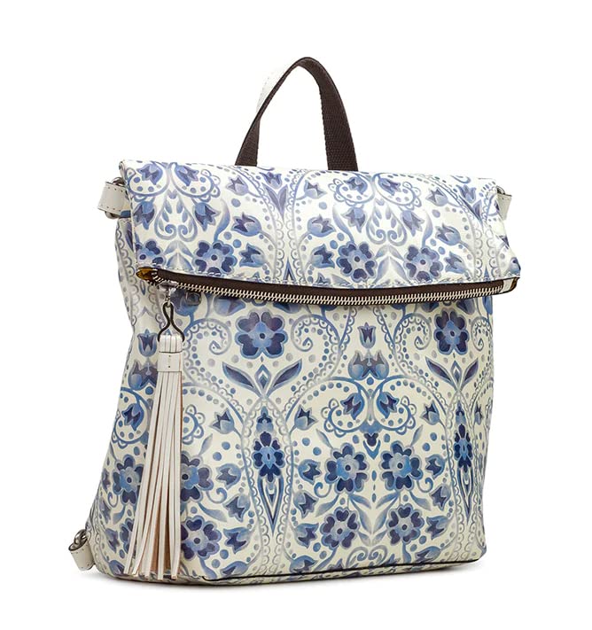 Patricia Nash | Luzille Leather Backpack for Women | Convertible Backpack Tote | Women's Purse Backpack, Italian Folklore