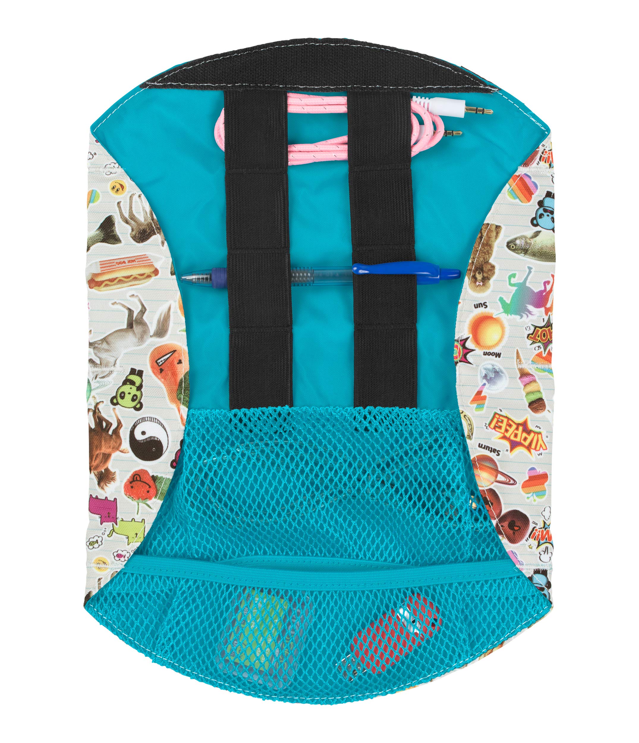 Jansport Digital Burrito Accessory Pouch, Multi Stickers