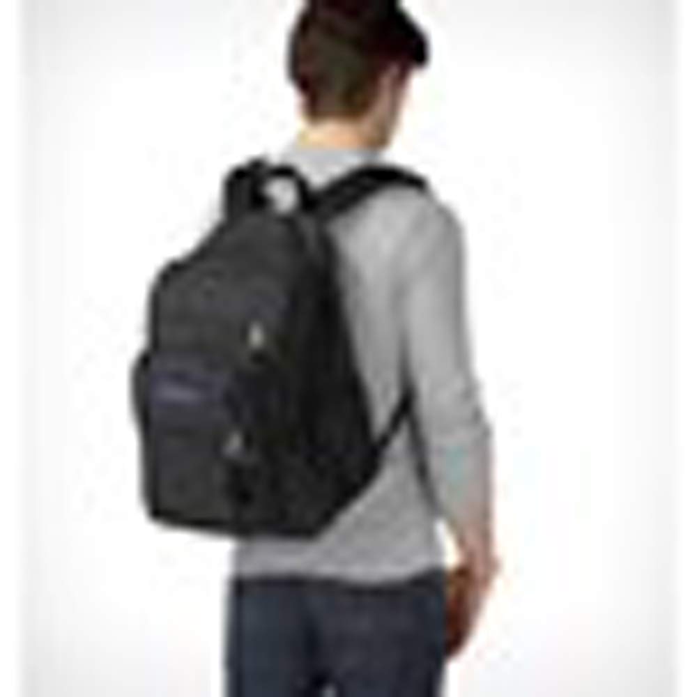 JanSport Laptop Backpack - Computer Bag with 2 Compartments, Ergonomic Shoulder Straps, 15β Laptop Sleeve, Haul Handle - Book Rucksack - Forge Grey