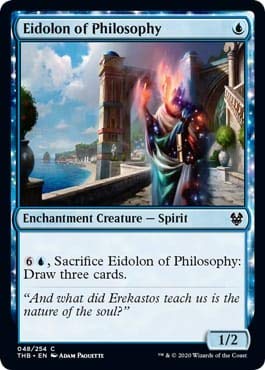 Magic: The Gathering - Eidolon of Philosophy - Foil - Theros Beyond Death