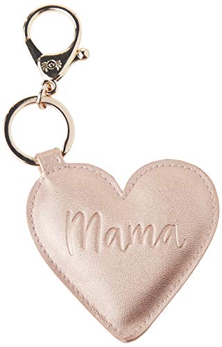 Itzy Ritzy Diaper Bag and Purse Charm, Keychain and Luggage Marker; Measures 6β Long and 3β Wide; Features Durable Clasp and Trendy Gold Hardware, Gold