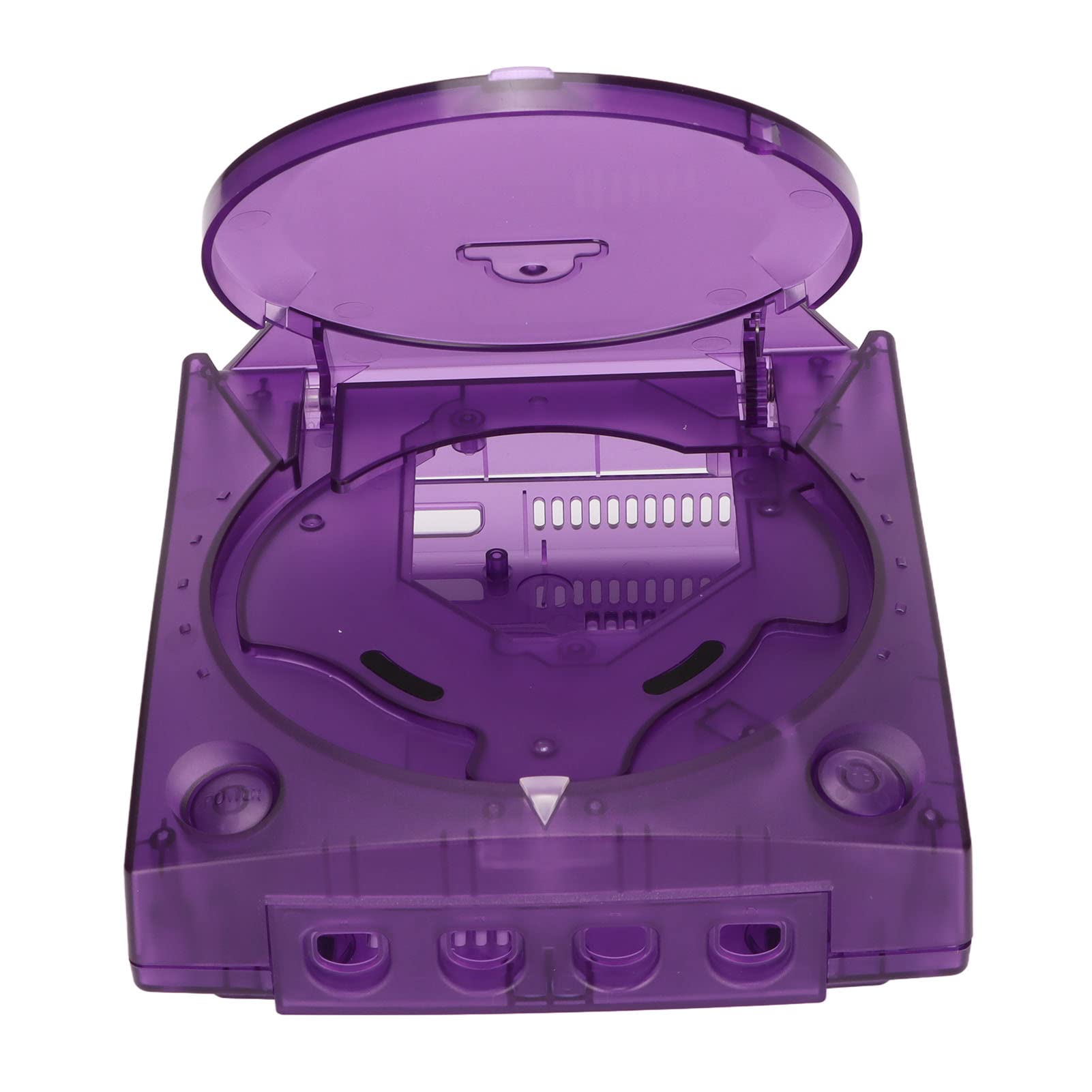 Protective Case, ABS Transparent Purple Good Replacement Translucent Case for SEGA Dreamcast DC