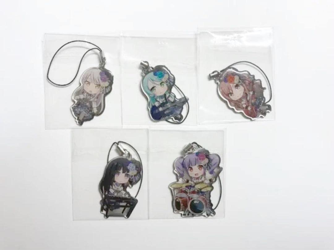 Sega Limited Bandoli Roselia Metal Charm