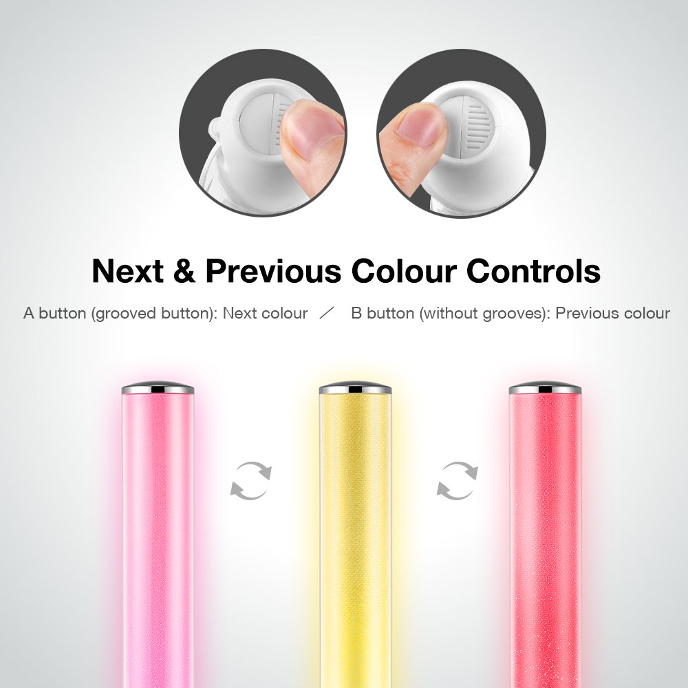 Multicolor LED Glow Sticks, iSiLER Party Flashing Light, 15 Color Changing 2 Lighting Modes Flashing Light Stick for Party Supplies, Festivals, Raves, Birthdays, Parking Guides, Dog Walkers Safety