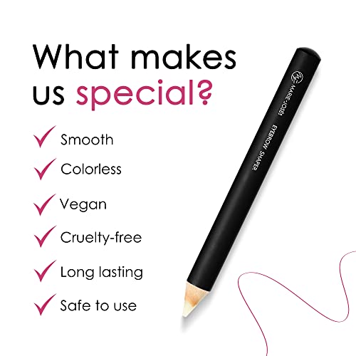 Marie-José & Co Eyebrow Shaper, Primer for Brow Makeup, Tames Eyebrows for A Flawless Look, Long-Lasting and Waterproof Eyebrow Wax Pencil, Vegan Cover Stick, 1 Piece