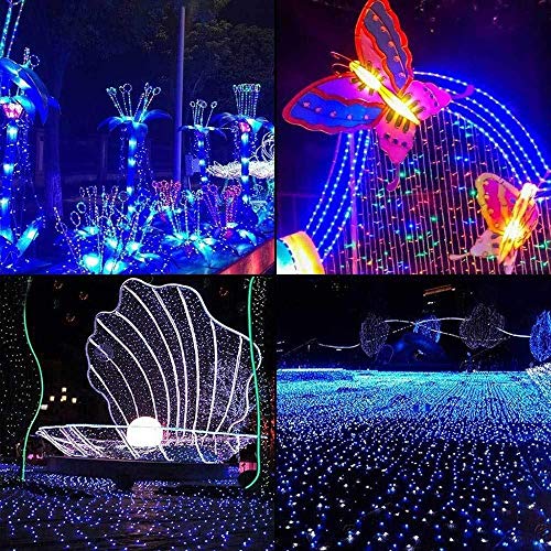 LIUPENGWEI Solar Lights Outdoor,8 Modes Solar Garden Lights 20-1000 Lights 5-102M Copper Wire Solar String Lights, Waterproof For Christmas, Halloween, Tree, Garden, Home, Wedding, Pathway, Party Fair
