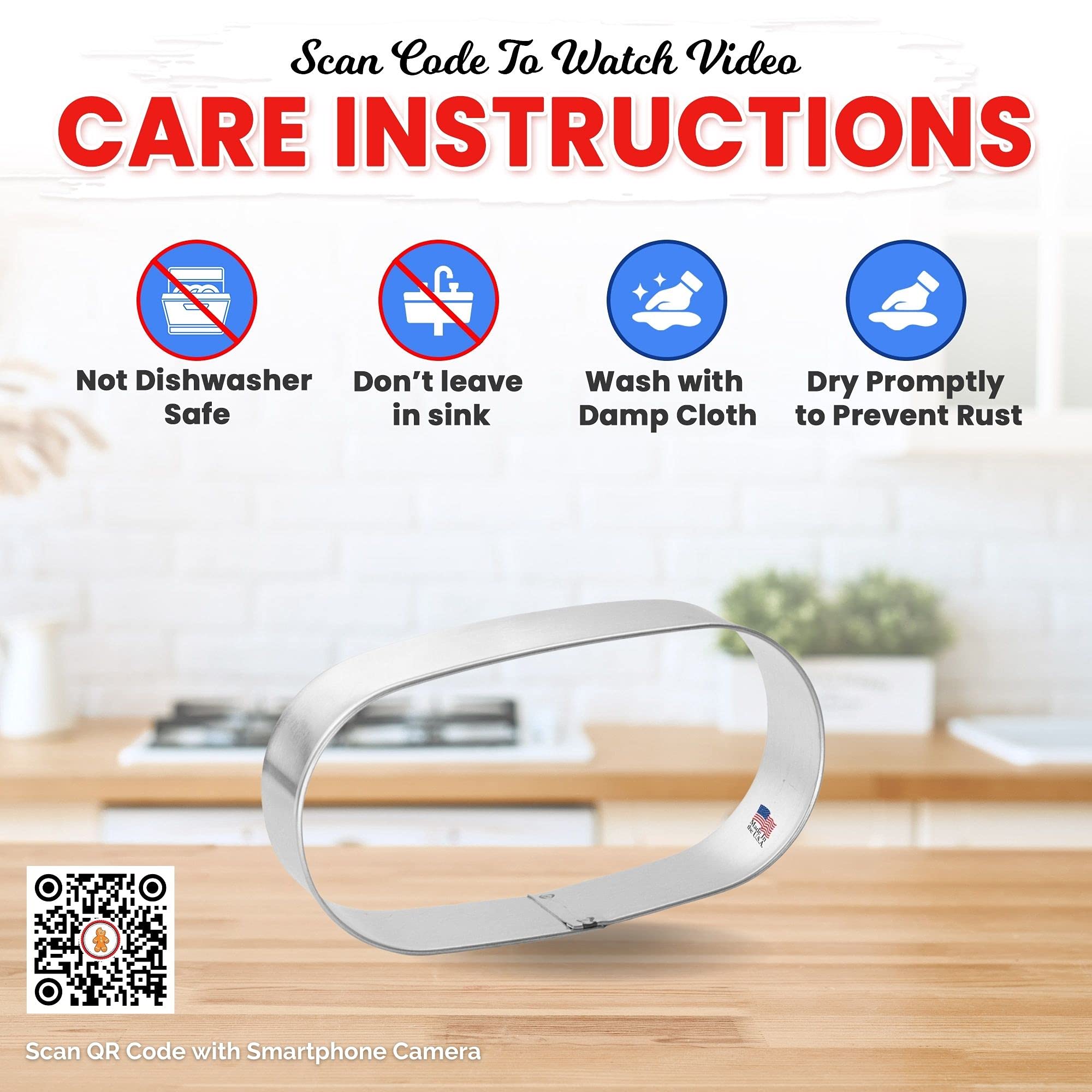 Pill Capsule Cookie Cutter 4 Inch β Made in the USA β Foose Cookie Cutters Tin Plated Steel - Pill Capsule Cookie Mold