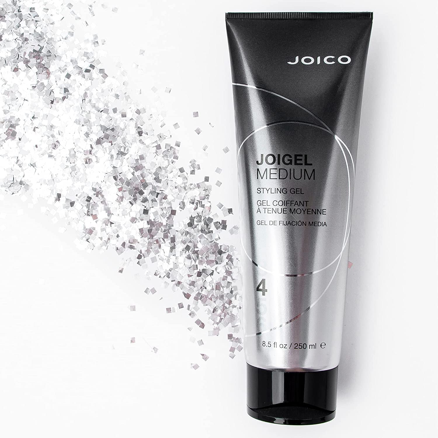 JoiGel Medium Styling Gel | For Most Hair Types | Add Body and Volume | Lock In Moisture & Boost Shine | Thermal Heat & Humidity Protection | Protect Against Pollution | 8.5 Fl Oz (Pack of 2)