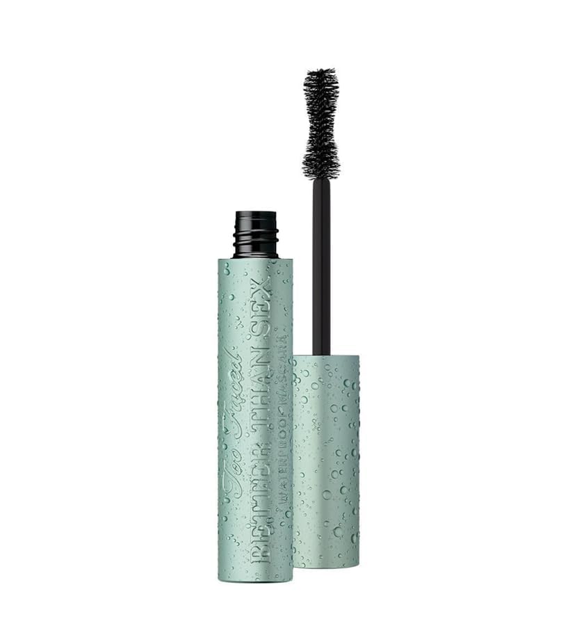 Mascara Waterproof, Voluptuous Volume Lash Mascara, Make Eyelashes Fuller and Longer 0.27 Ounce (Black)