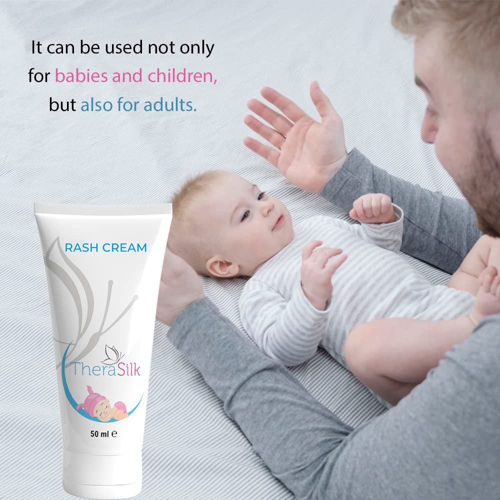 TheraSilk Best Diaper Baby Rash Cream 50 ml - Contains Intense Silk Protein
